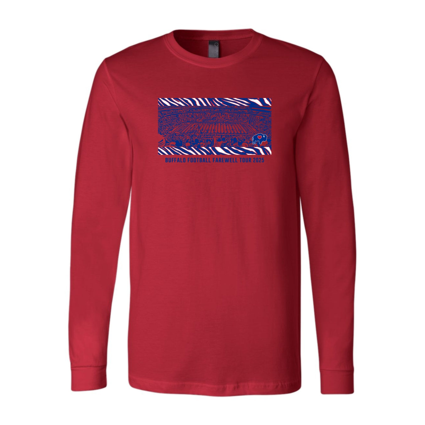 Stadium Stripes Long Sleeve – Buffalove Apparel
