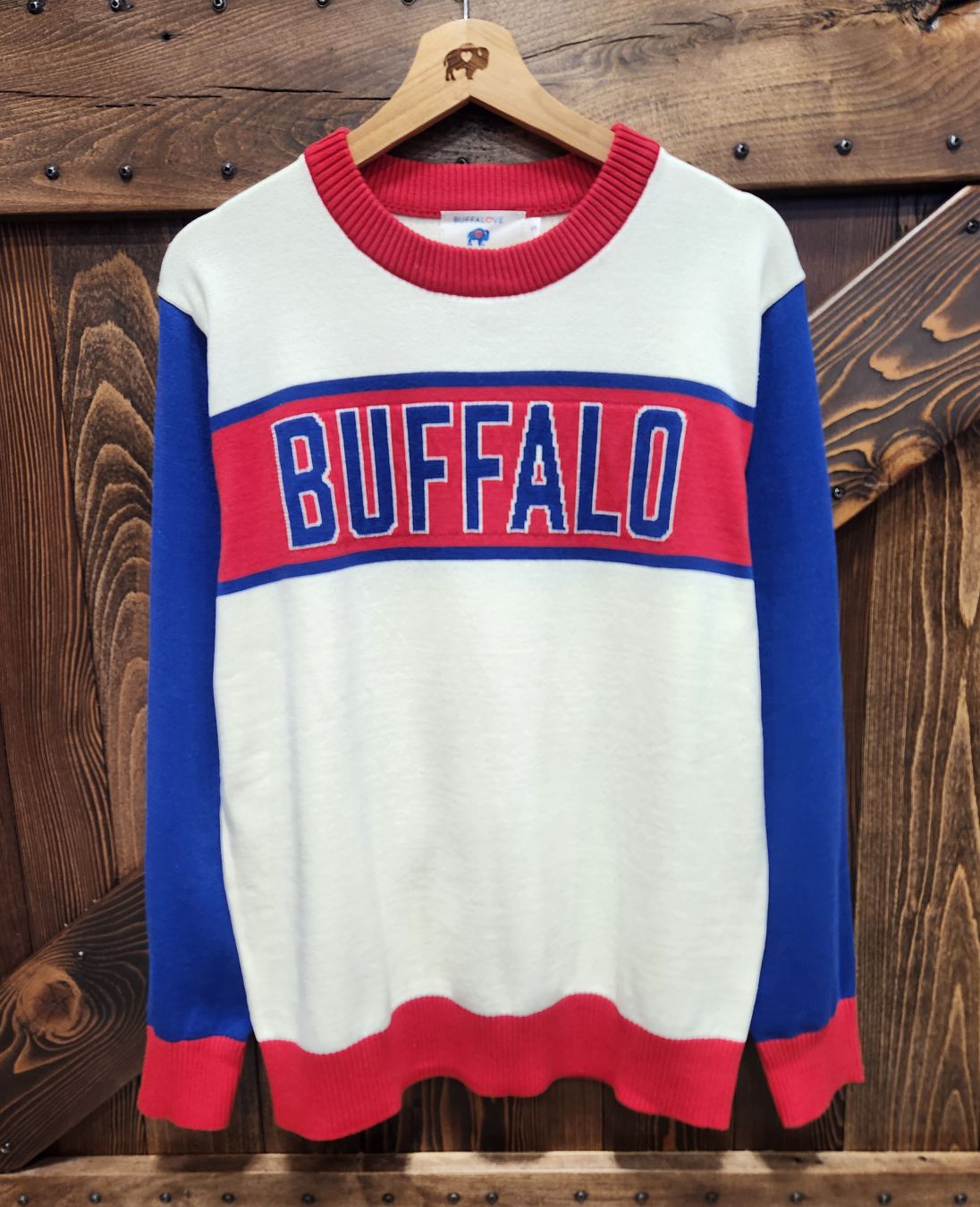Buffalo Retro Sweater – Buffalove Apparel