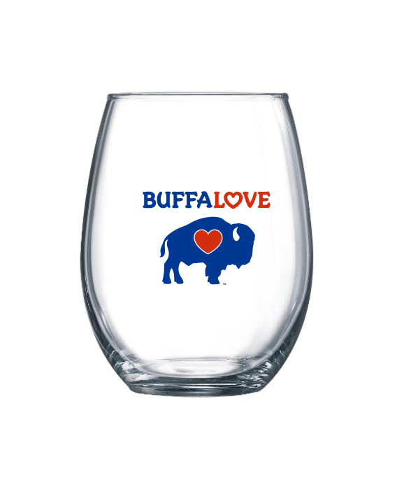 Classic Stemless Wine Glass – Buffalove Apparel