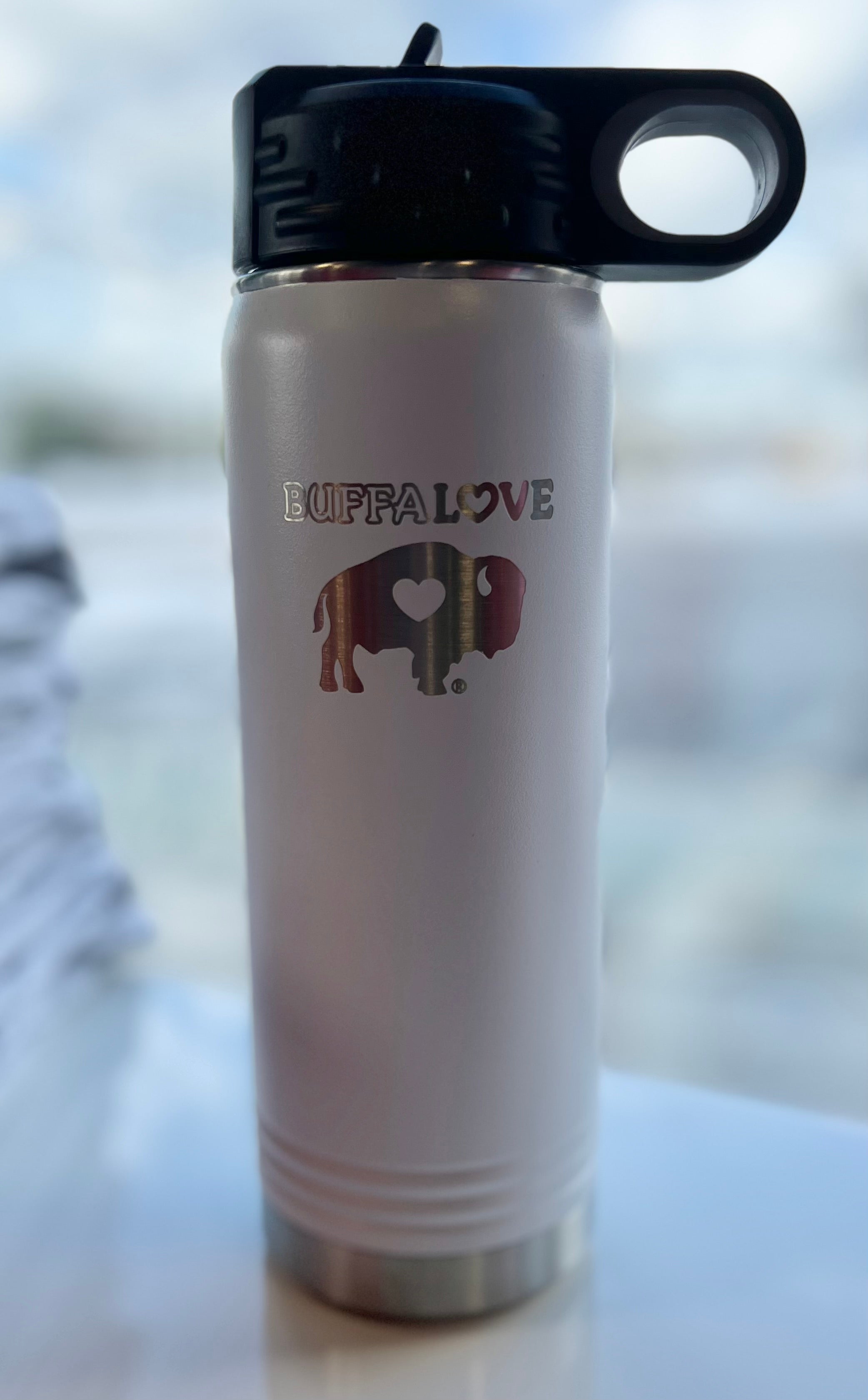 20oz Water Bottle – Buffalove Apparel